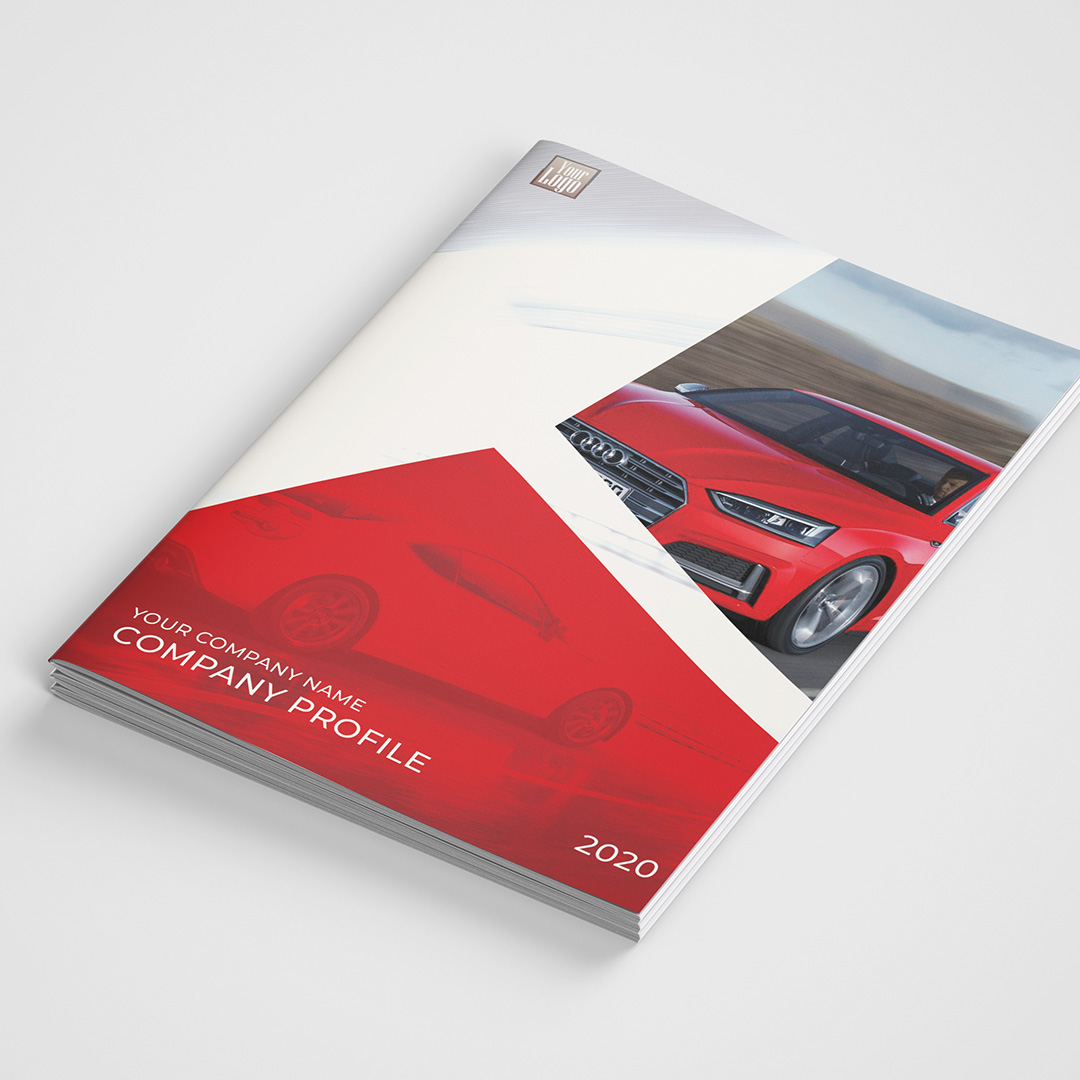 Car Hire Company Profile PSD Template