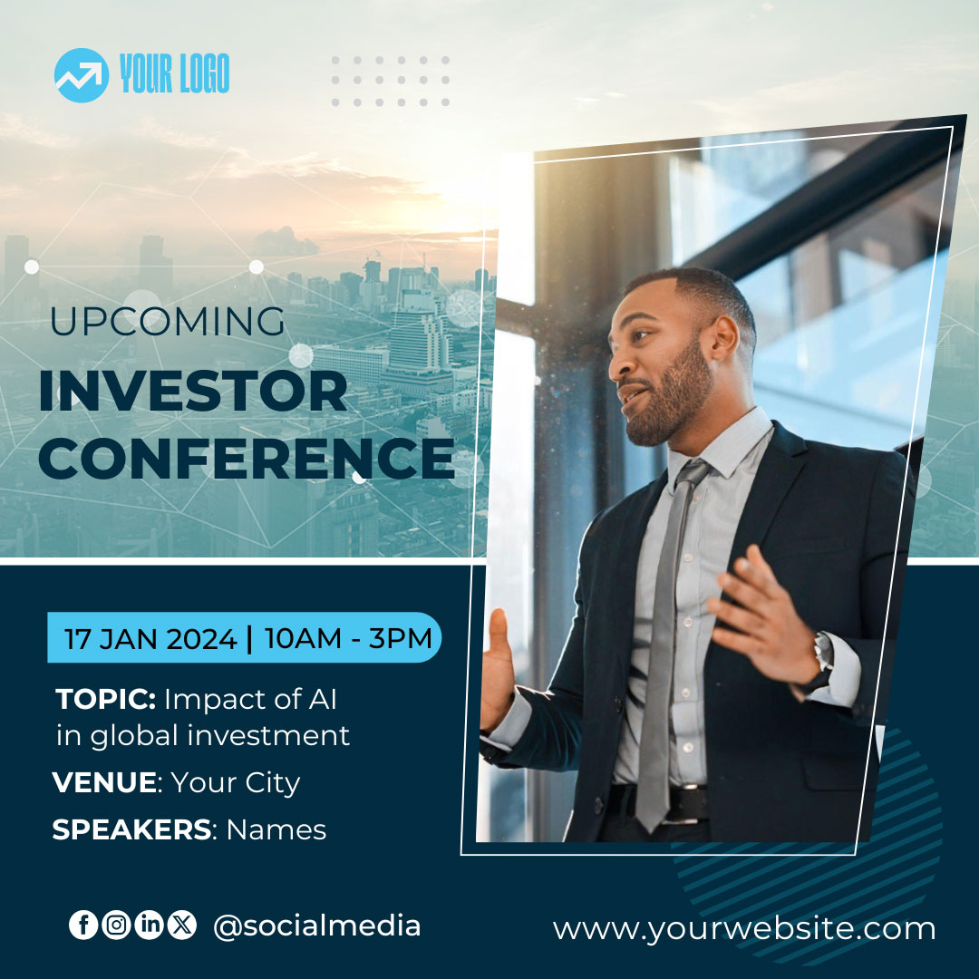 Modern Business Conference Flyer Template